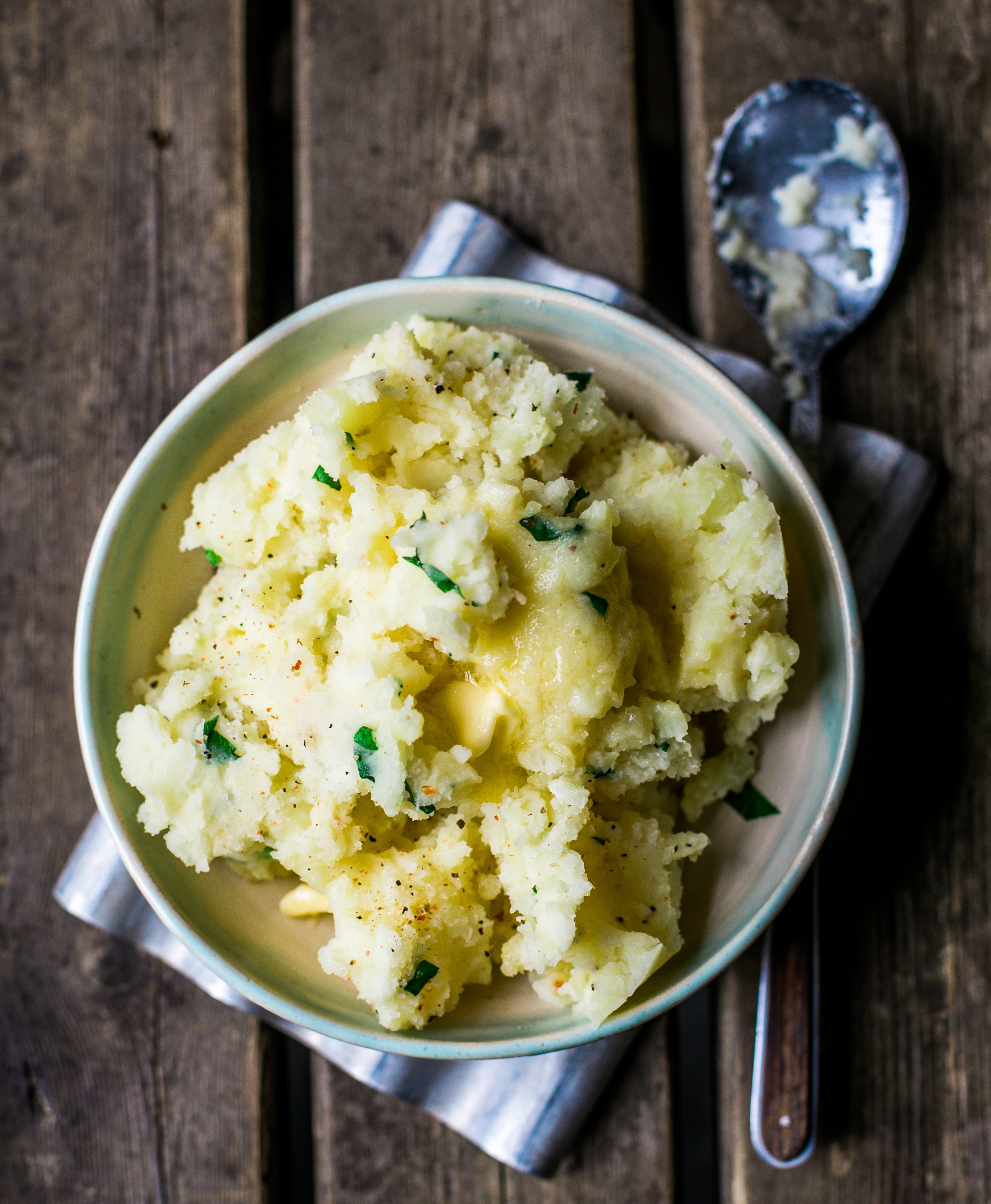 Wild Garlic Champ Mash – Cornish Sea Salt Company Ltd