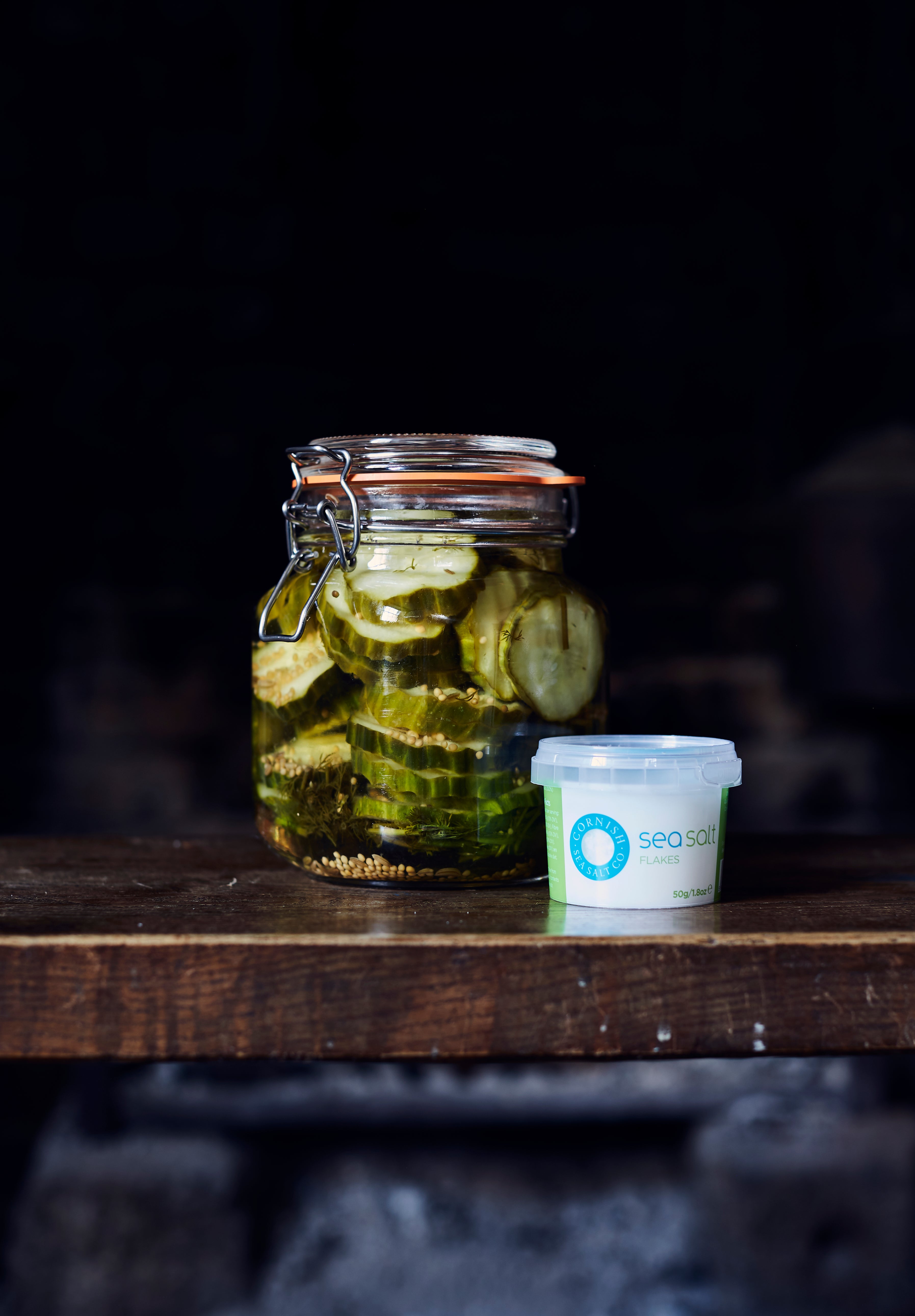 Dill Pickled Cucumbers – Cornish Sea Salt Company Ltd