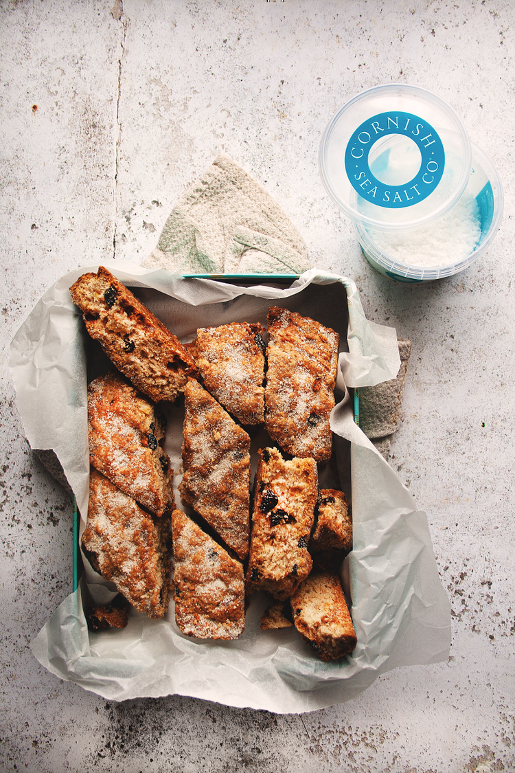 Authentic Hevva Cake by Hamlets Bakery – Cornish Sea Salt Company Ltd