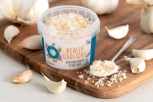 Garlic Sea Salt | 55g | Cornish Sea Salt – Cornish Sea Salt Company Ltd
