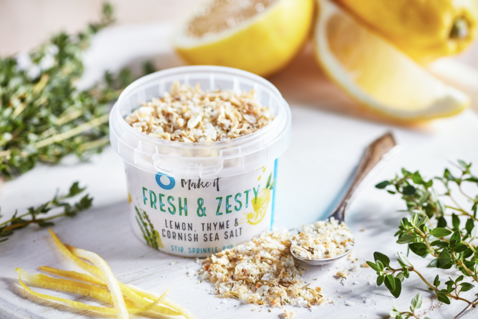 Lemon and Thyme Sea Salt | 55g | Cornish Sea Salt – Cornish Sea Salt ...