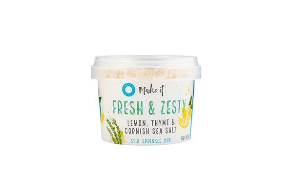 Lemon and Thyme Sea Salt | 55g | Cornish Sea Salt – Cornish Sea Salt ...